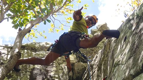 Rock Climbing At Piton Jacob Vertical World Ltd
