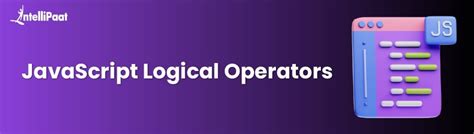 Javascript Logical Operators Functions And Examples