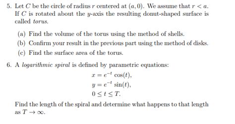 Solved Let C Be The Circle Of Radius R Centered At A Chegg