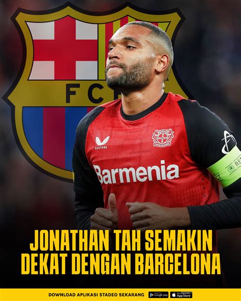 Barcelona Semakin Dekat Untuk Mendatangkan Jonathan Tah 28 CB Dari