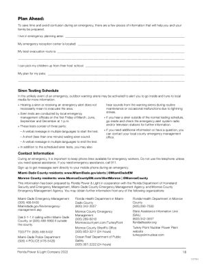 Fillable Online Prepare For A Nuclear Power Plant Emergency Fax Email