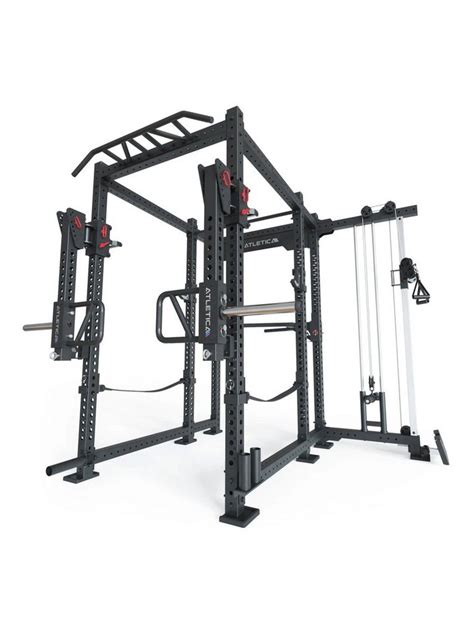 Atletica Power Rack R8 Sentinel Plate Loaded Cable Rack