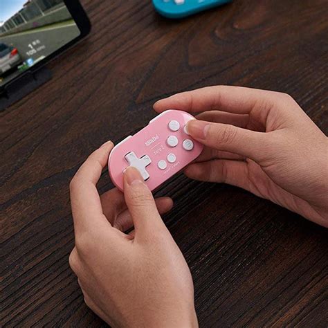 8bitdo Zero 2 Bluetooth Gamepad Pink Edition The Pi Hut