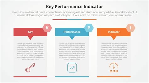 Premium Vector Kpi Key Performance Indicator Model Infographic