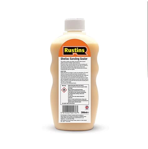Rustins Shellac Sanding Sealer 300ml
