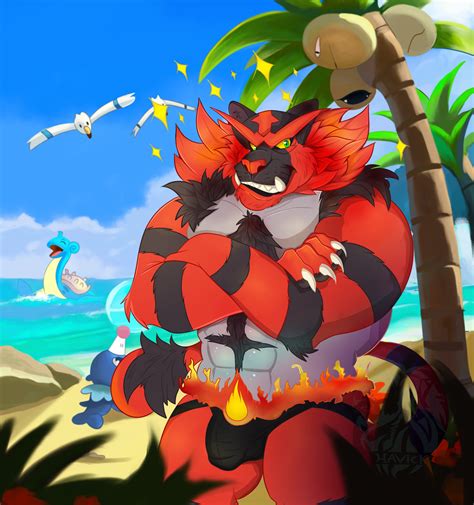 Incineroar By Havlionart On Deviantart