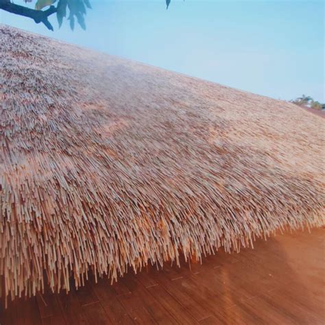 Premium Low Cost Eco Friendly Synthetic Thatch Roofs India