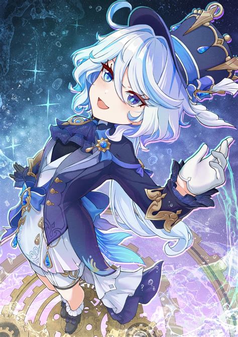 Furina Genshin Impact Drawn By Agiriagiribox Danbooru