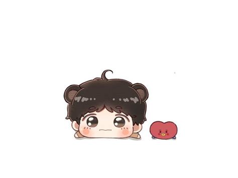 Kookvvkook Fanart Fan Art Cute Doodles Chibi