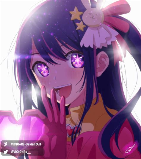 Hoshino Ai Oshi No Ko Drawn By Victoors Danbooru