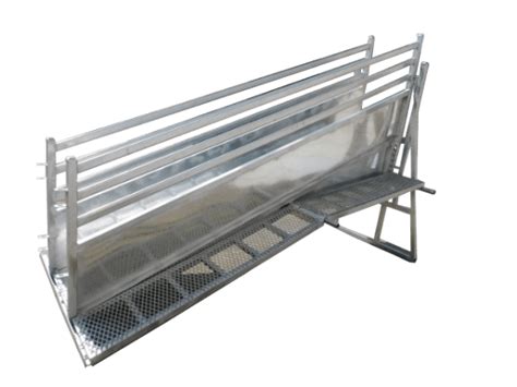 Adjustable Sheep Loading Ramp With Walkway Farmshop Australia
