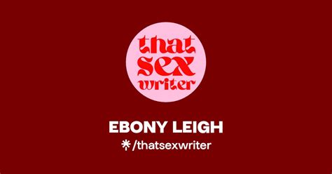 Ebony Leigh Linktree