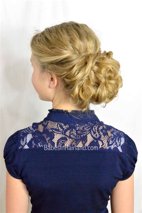 Easy Gorgeous Updo Babes In Hairland