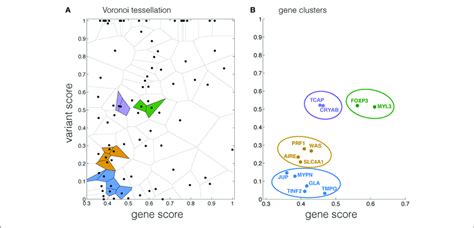 Autoimmune Associated Clusters Identified By The Voronoi Tessellation Download Scientific