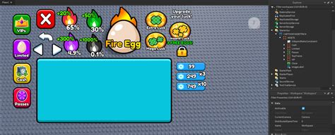 Cartoony Ui Asset Pack For Simulator Or Tycoon Games Clearly Development