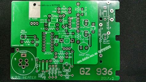 936焊台电路原理图 936型电烙铁温控板原理图和PCB分享