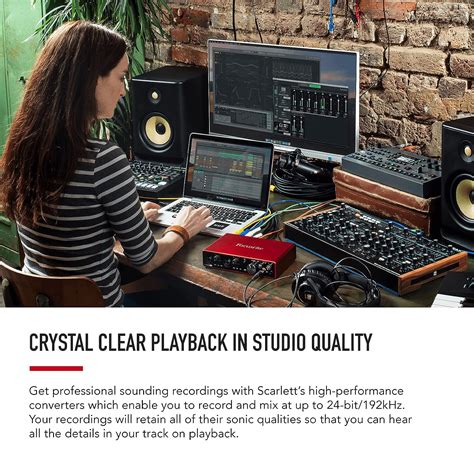 Focusrite Scarlett 8i6 3rd Gen Usb Audio Interface Cambium Retail
