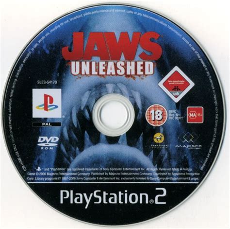 Jaws Unleashed 2006 Playstation 2 Box Cover Art Mobygames