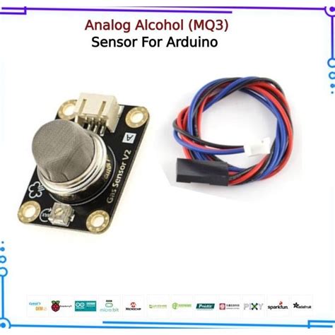 Dfrobot Gravity Analog Alcohol Sensor Mq3 For Arduino Shopee Malaysia