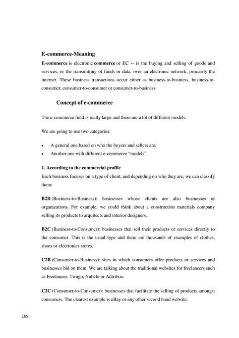 Ecom LECTURE NOTES E Commerce Meaning E Commerce Is Electronic Commerce Or EC Is The