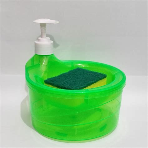 Jual Tempat Sabun Cair Cuci Piring Bentuk Bulat Soap Pump Dispenser