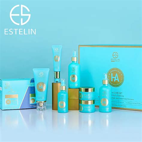 Estelin Hyaluronic Acid Skin Care Set Hydrating And Vitalizing