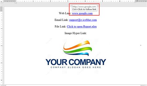 Modify Hyperlinks In Word In Java