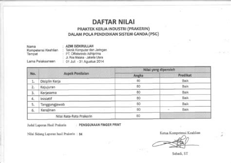 Nilai Sertifikat 2 Pdf