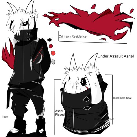Under Assault Asriel Reference Sheet By Underratedbones On Deviantart