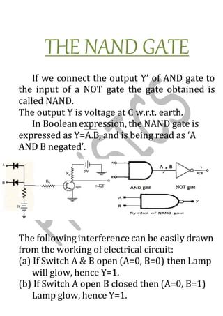 Physics Project On Logic Gate PDF