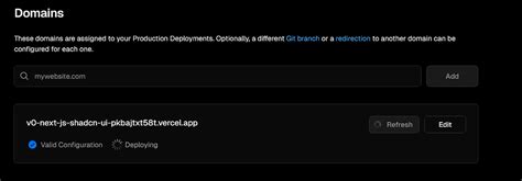 Domain Wont Deploy Help Vercel Community