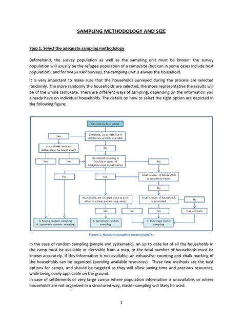 Sampling Size And Methodology Pdf Sampling Statistics Sample