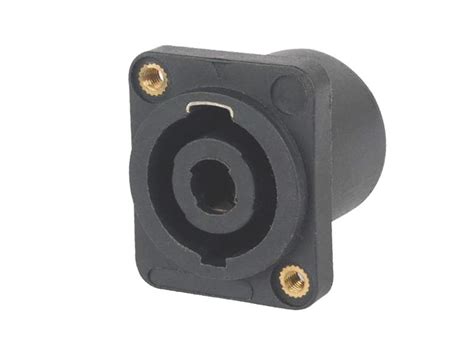 Spk015 4 Pin Speaker Lock Chassis Connector Propaudio