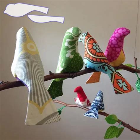 Fabric Bird Template With Instructions