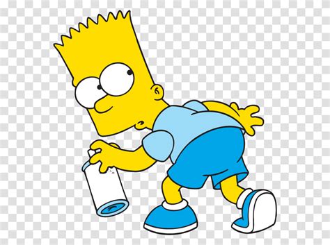 Bart Simpson Pictures Bart Simpson Spray Paint Graphics Transparent Png Pngset Com