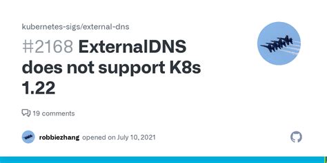 externaldns does not support k8s 1 22 · issue 2168 · kubernetes sigs