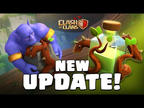 Clash Of Clans February Update Overgrowth Spell Progress Bars And More