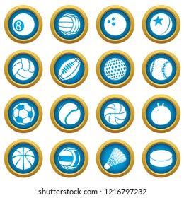 Colorful Set Circle Shape Objects Visual Stock Vector Royalty Free