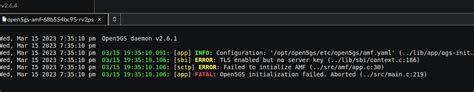 Upgrade Open5gs To 261 Version Failed · Issue 122 · Gradiant5g