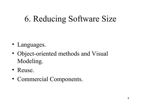Improving Software Economics PPT