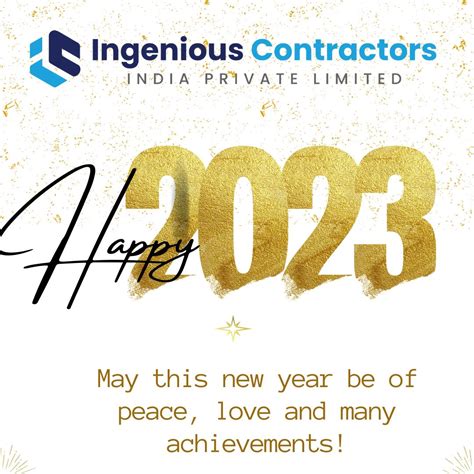 May This Year Bring New Happiness New Goals New Achievements And A