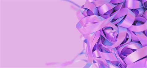 홀로그램 네온 줄무늬 공의 근접 촬영 반짝이는 무지개 빛깔의 실이 접힙니다 3d 렌더링 일러스트레이션 3차원 형태에 대한 스톡 사진 및 기타 이미지 Istock