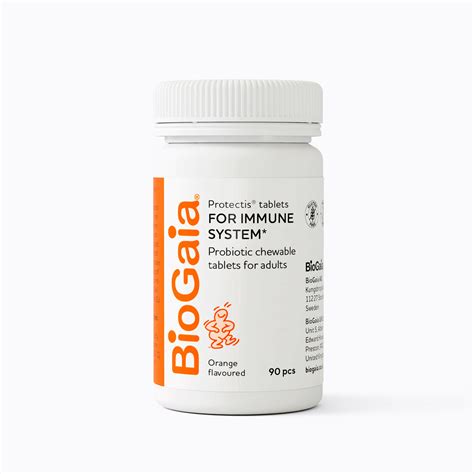 Protectis D Probiotic Tablets With Vitamin D Biogaia Uk