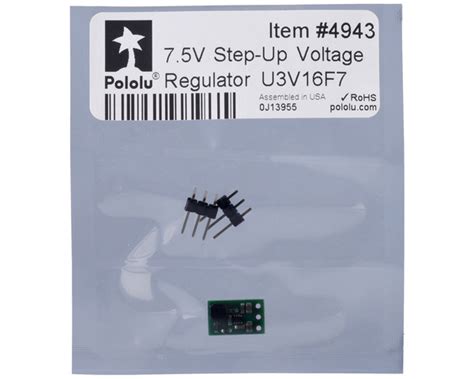 pololu 7 5v step up voltage regulator u3v16f7