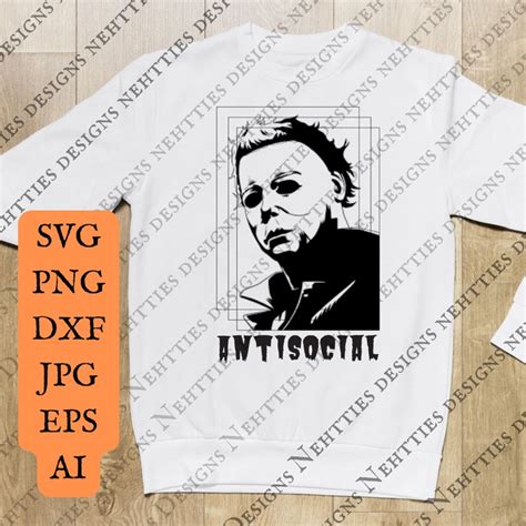 Michael Myers Svg Halloween Kills Svg Scary Svg Horror Movie Etsy