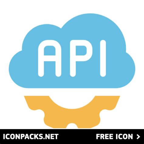 Free Api Cloud Computing Yellow Cogwheel Svg Png Icon Symbol Download Image