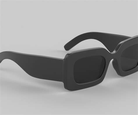 Artstation Rectangular Eyewear Glasses Resources