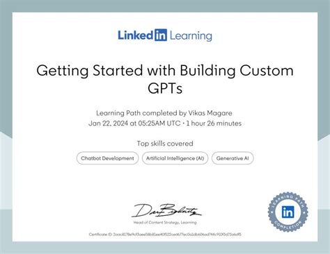 Vikas Magare On Linkedin Certificate Of Completion
