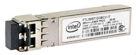 Intel FTLX D BCV IT Base SX Gb Ethernet SFP Transceiver Module SL At Piece In