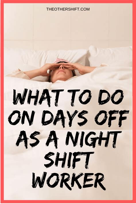 Help Should I Stick To A Night Shift Schedule On Days Off The Other Shift Night Shift